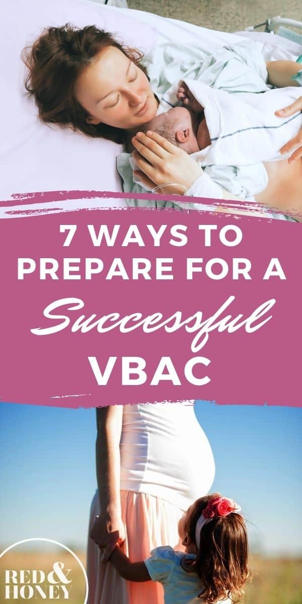 7 Ways to Prepare for a Successful VBAC - Red and Honey