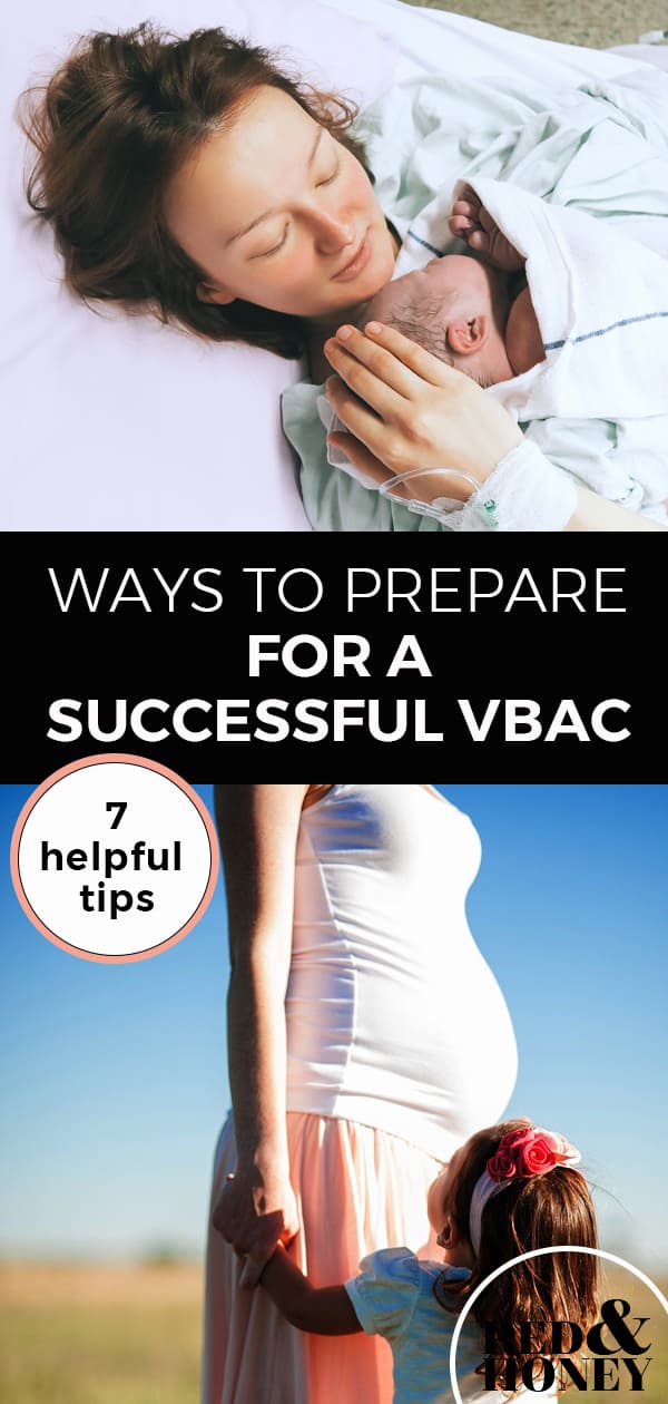 7 Ways to Prepare for a Successful VBAC - Red and Honey