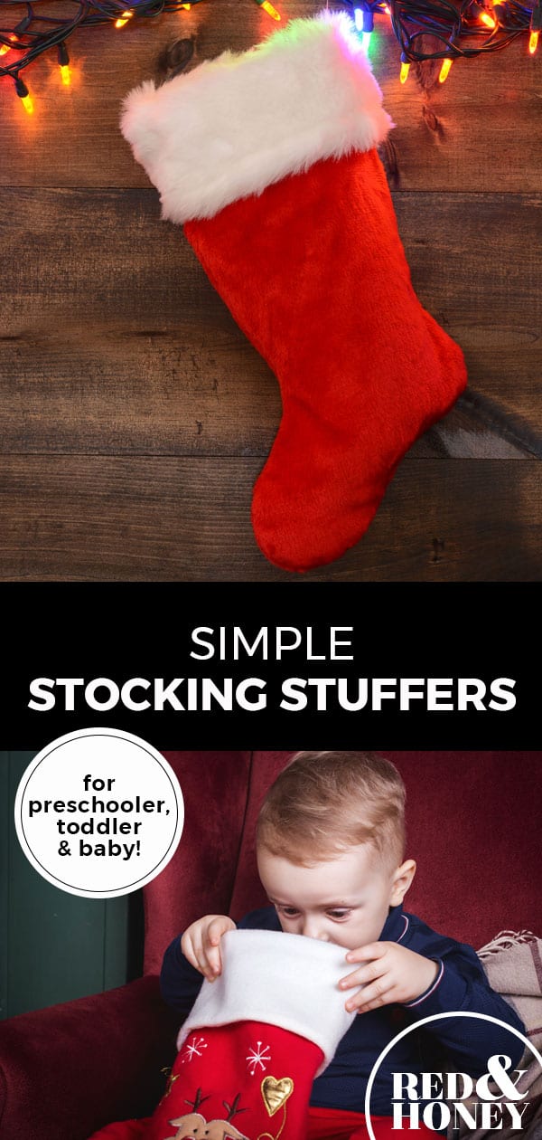 30+ Simple Stocking Stuffers for a Preschooler, Toddler, and Baby - Red ...
