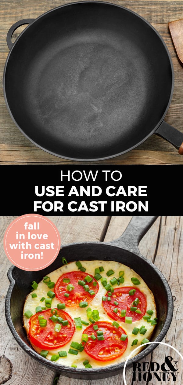 How to Use (and Fall in Love With) Cast-Iron Cookware - Red and Honey