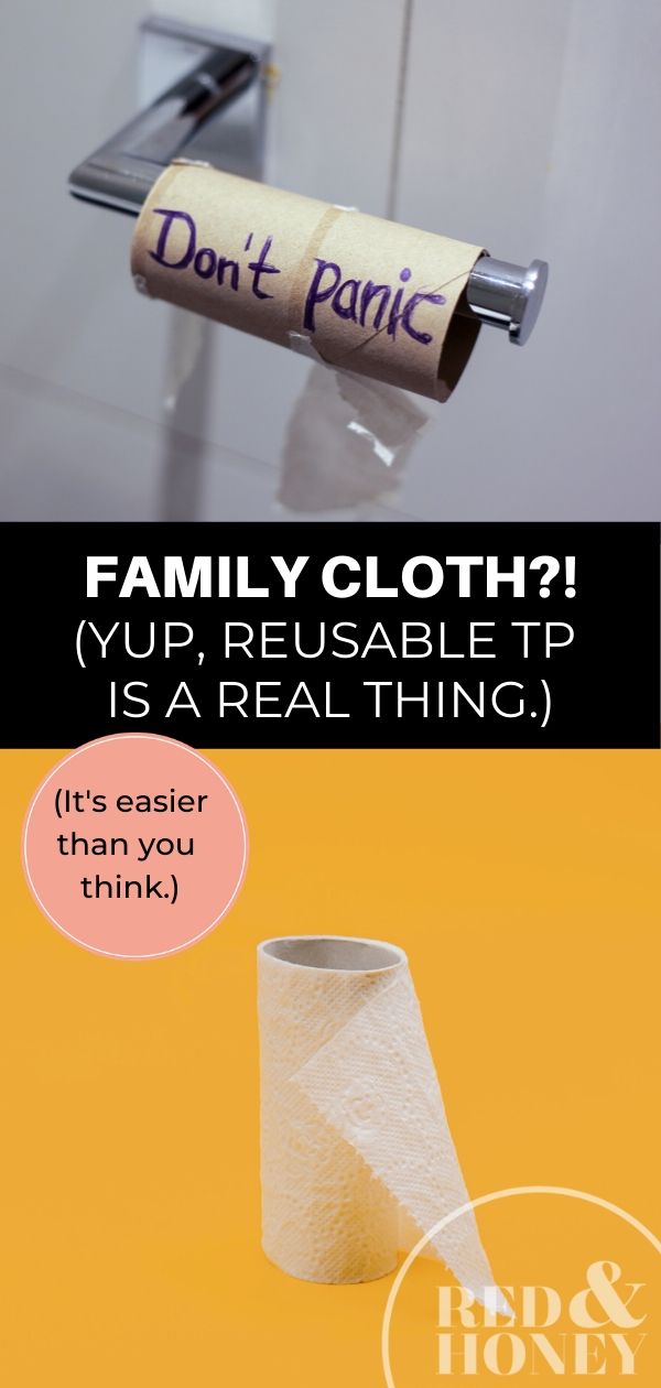 How to Use Family Cloth (Yup, Reusable Toilet Paper is a Real Thing)